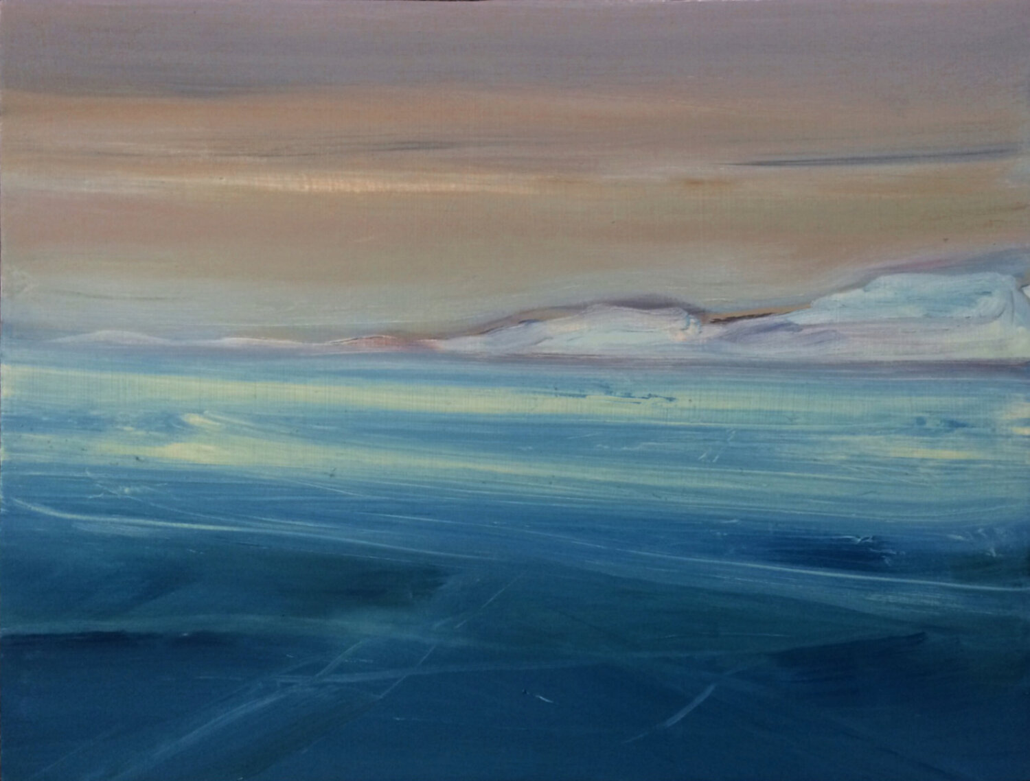 landscape VI von dirk de cock (2018): Malerei Acryl auf Holz - Singulart