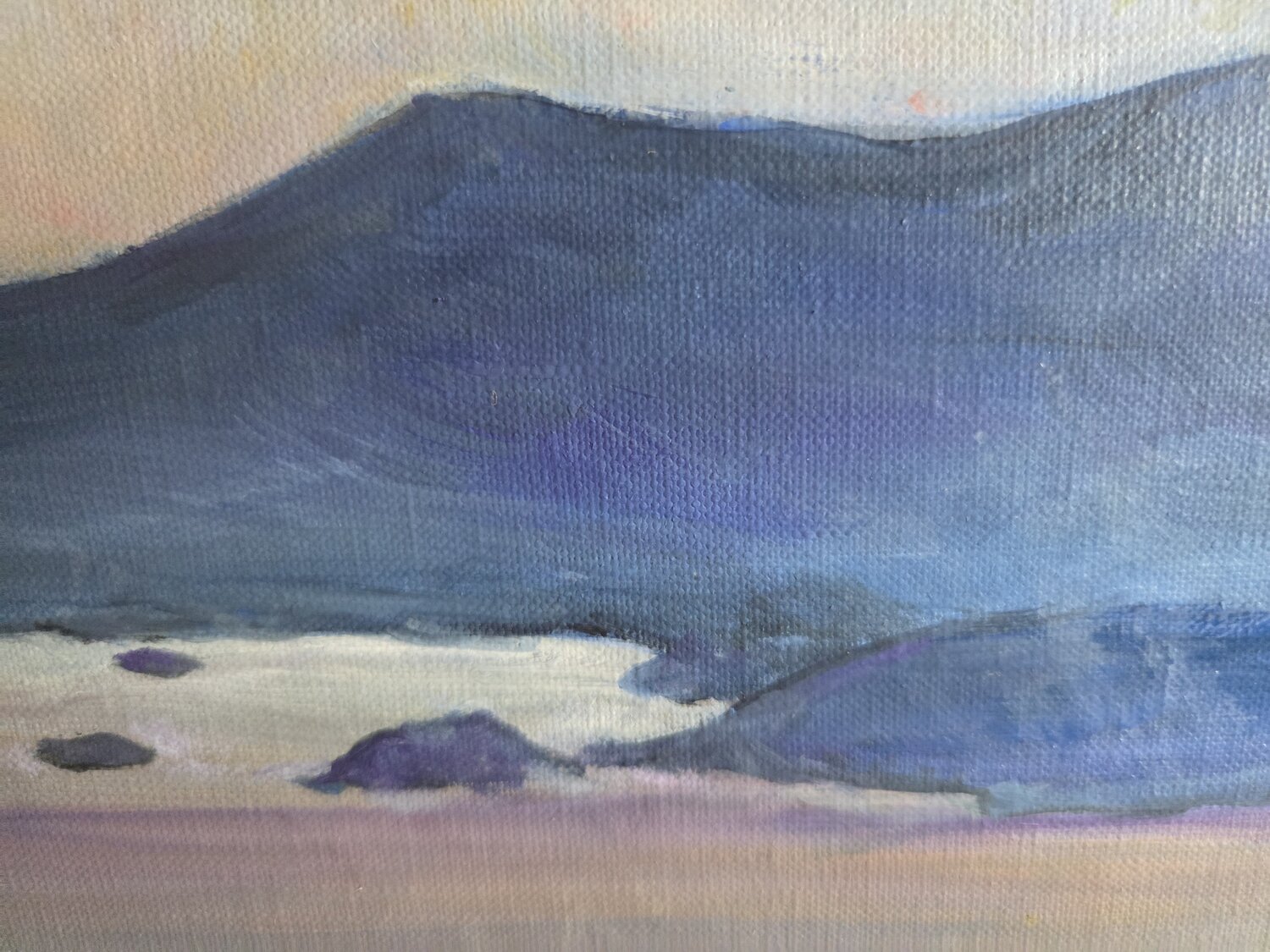 Mist Over The Bay by Michael Hartstein (2025) : Painting Oil on Canvas ...