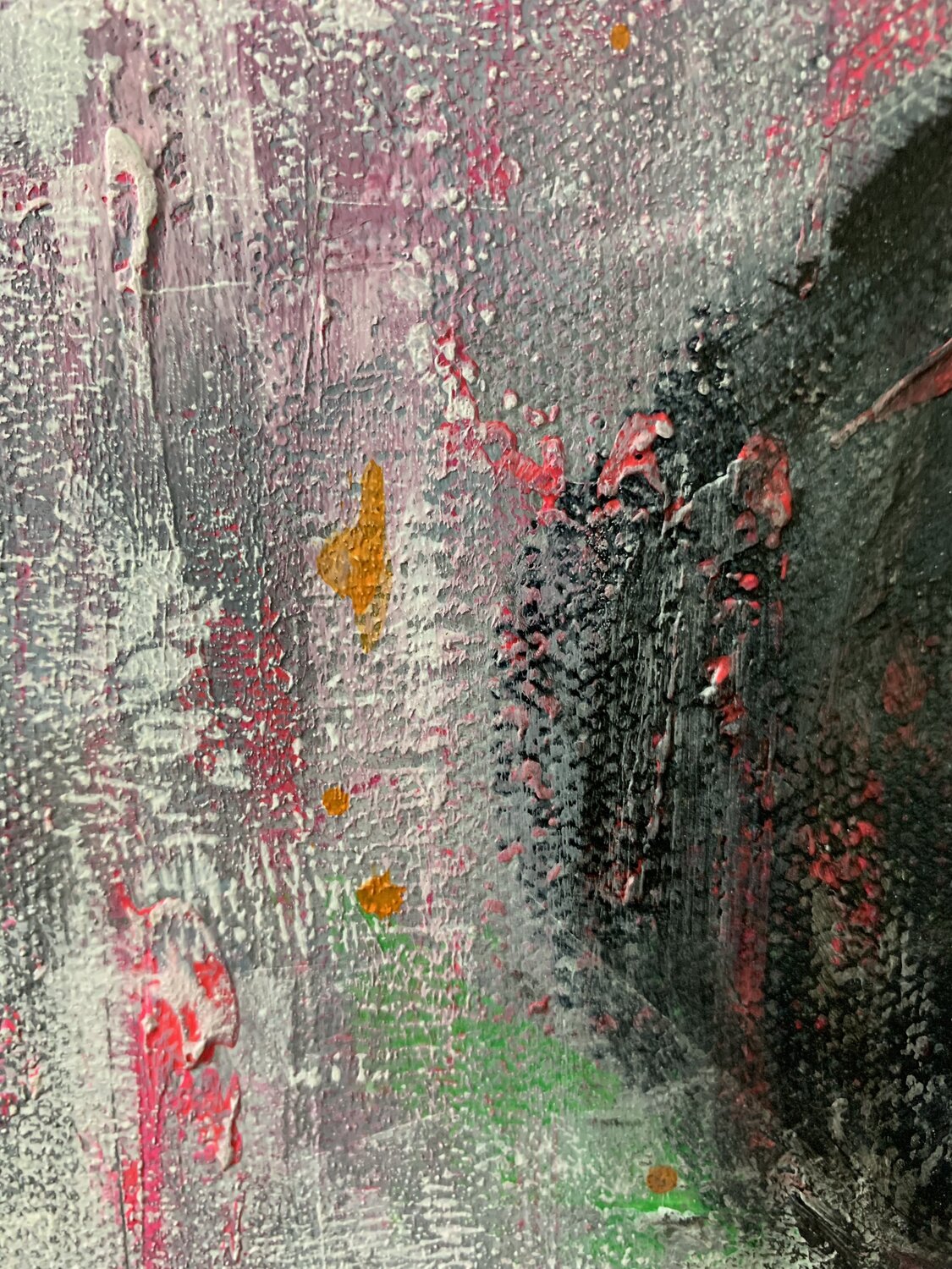 Grau by Martina Ossanna (2023) : Painting Acrylic, Screen Printing on ...