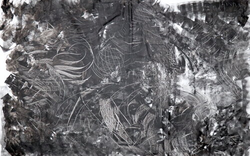 Alles auf Null setzen (3) by Shanti Pérusset (2020) : Painting Acrylic ...