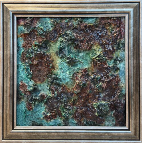 SUBMERGED CONTINUUM by Maja Weller (2026) : Painting Acrylic, Pigments ...