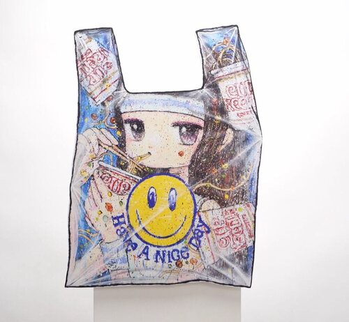 Thank You Plastic ( Cup Noodle) by Stickymonger (2022) : Print Other ...