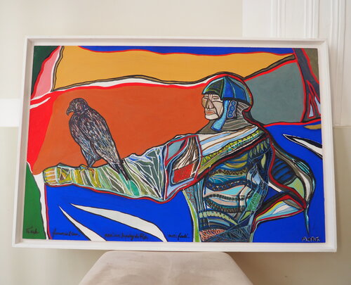 Le Samouraï by Jean-Marc Moro (2016) : Other Media Collage, India Ink ...