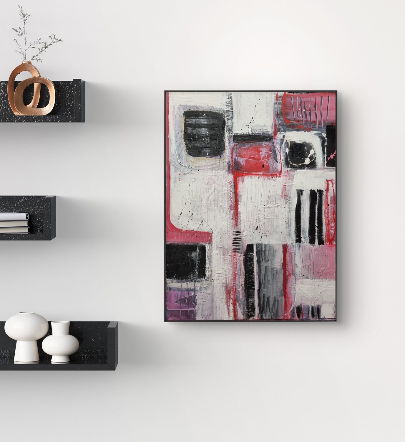 Temper by Monika Signer (2025) : Painting Acrylic on Canvas - Singulart