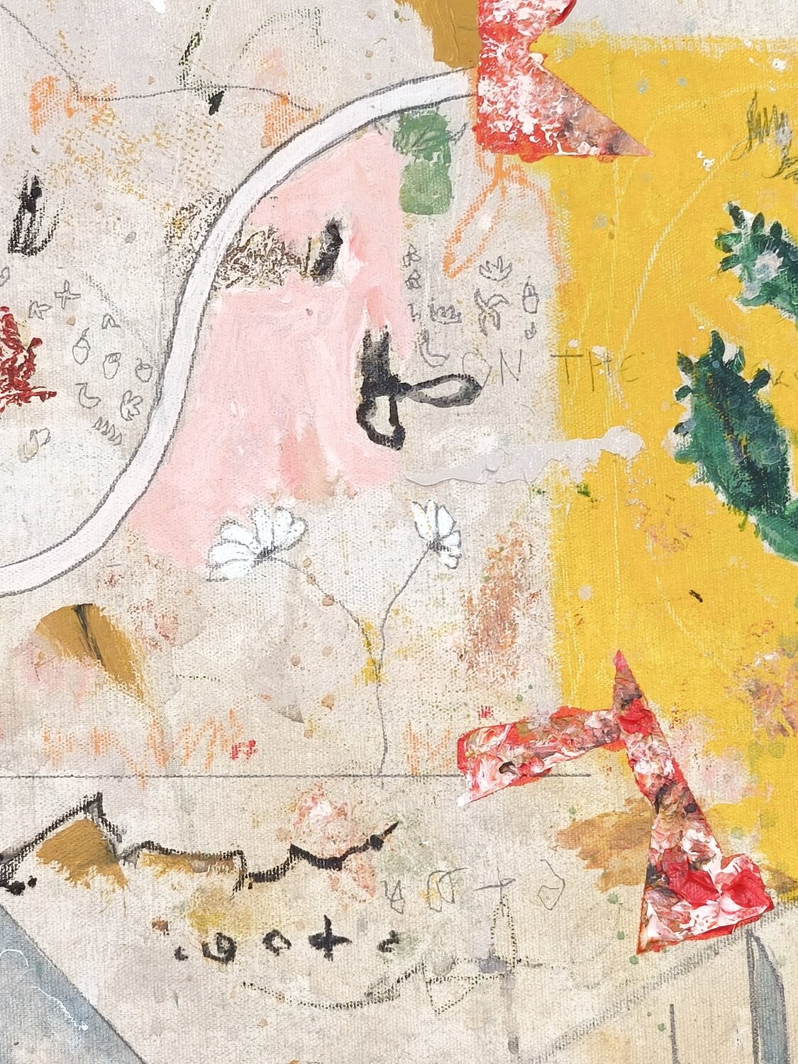 Walking down the track by Alfonso Sánchez (2026) : Painting Acrylic ...