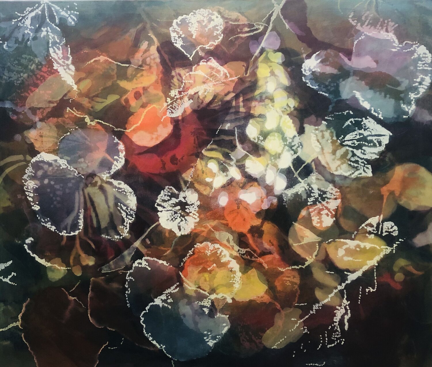 Herbst by irene maria messing (2022) : Painting Oil on Canvas - Singulart