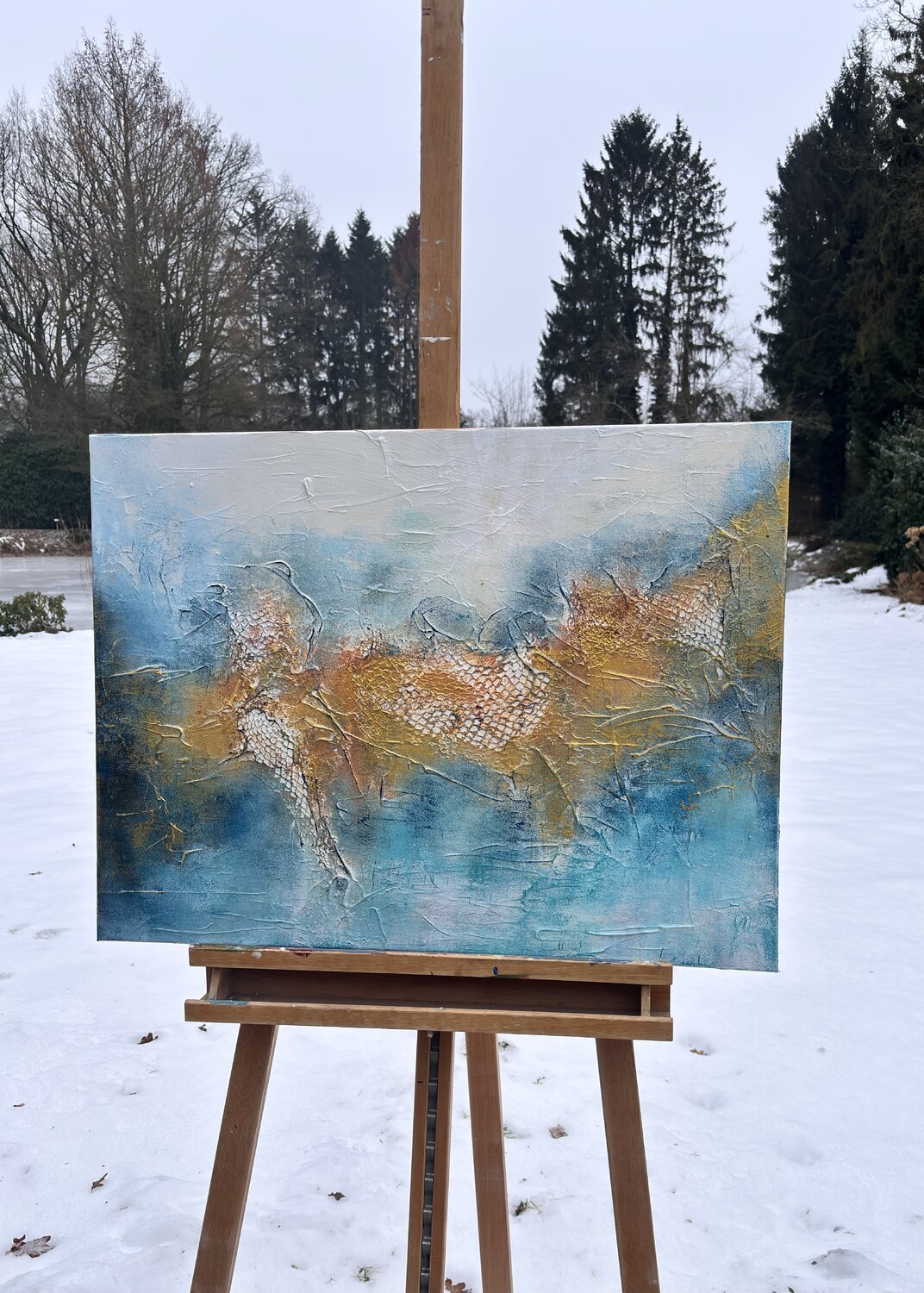 Tauglanz II by Dipl.-Design. Kerstin Nieto Madrid (2025) : Painting ...