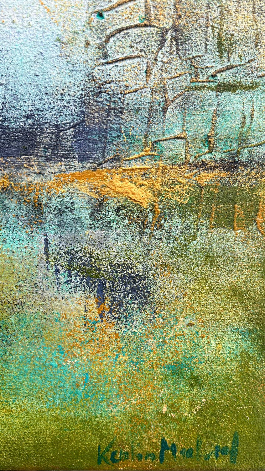 Zwischenzeit by Dipl.-Design. Kerstin Nieto Madrid (2025) : Painting ...