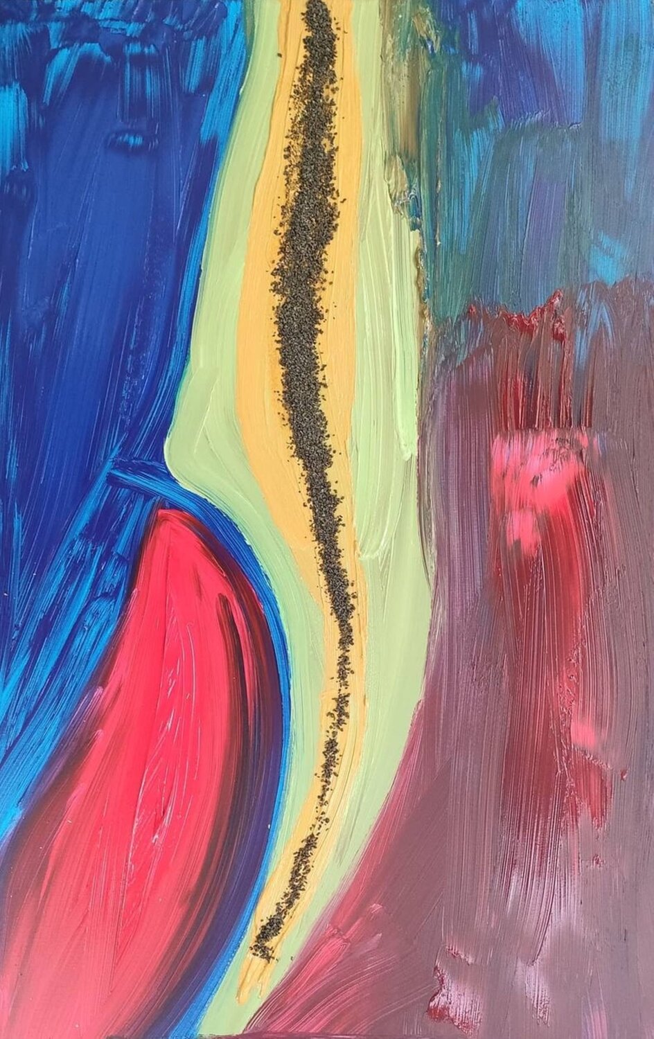 Red Sea by Eduardo Vidal (2022) : Painting Acrylic, Oil on Canvas - Singulart