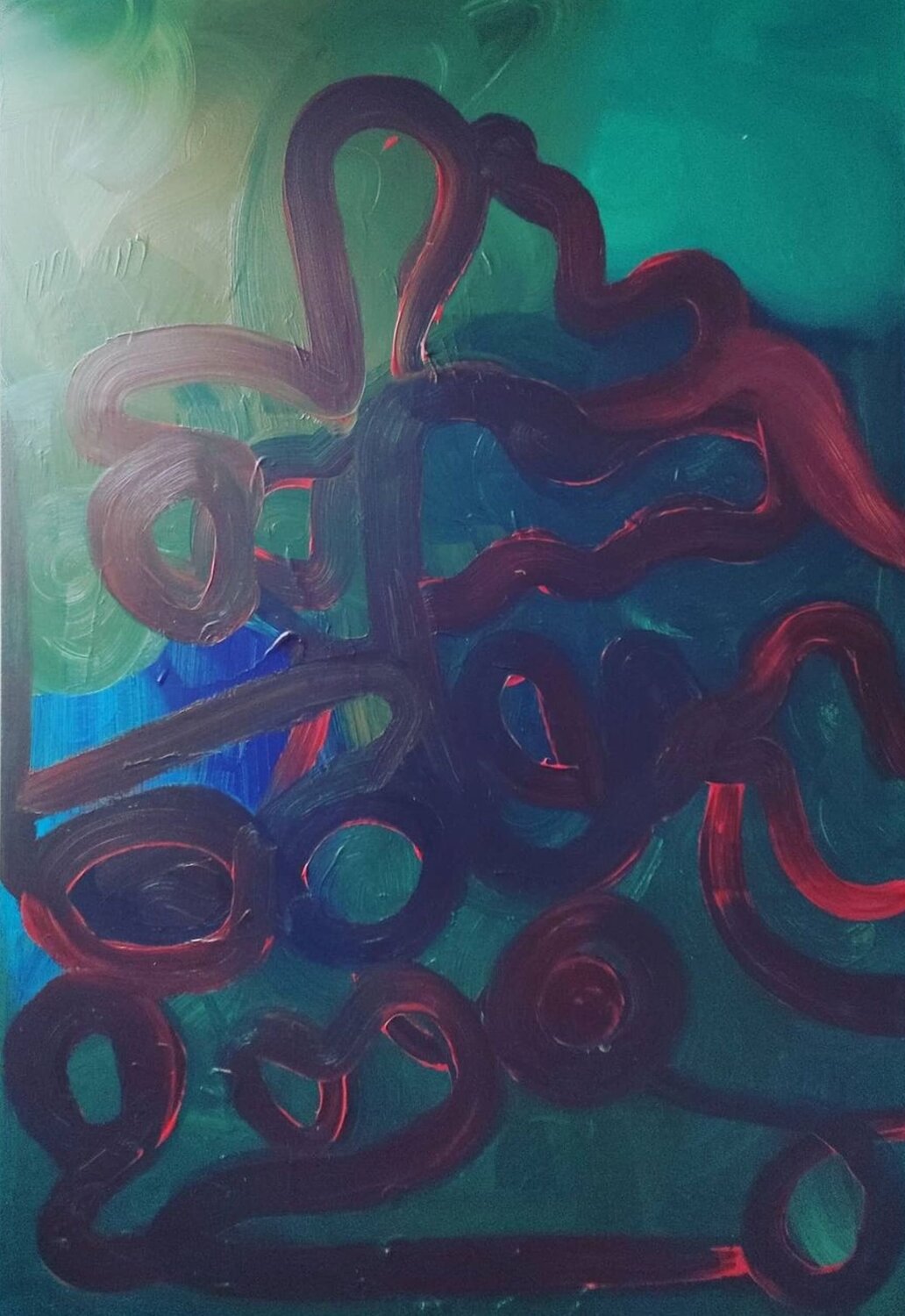 English Maze by Eduardo Vidal (2022) : Painting Acrylic on Canvas - Singulart