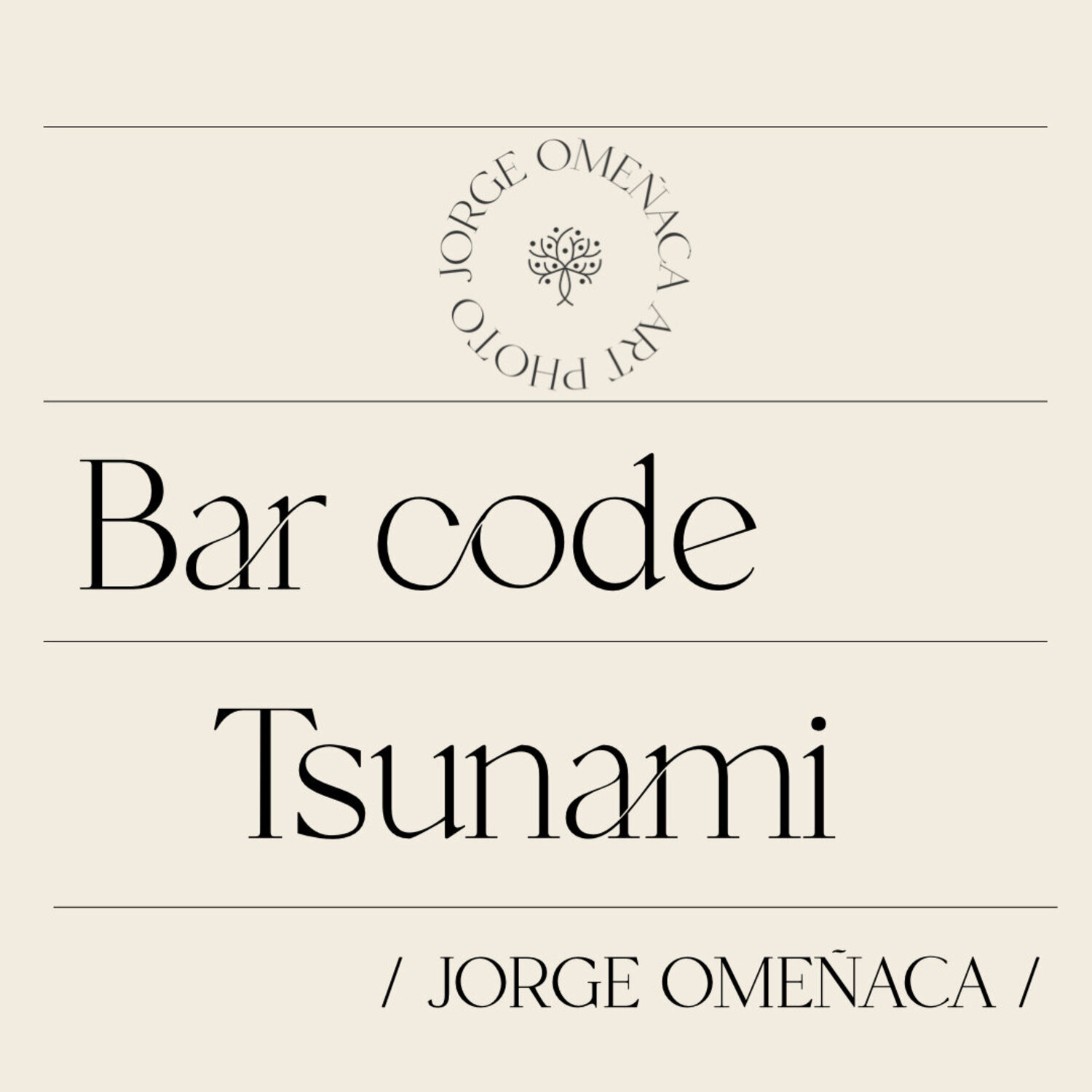 Bar code tsunami by Jorge Omeñaca (2025) : Digital Digital on Paper ...