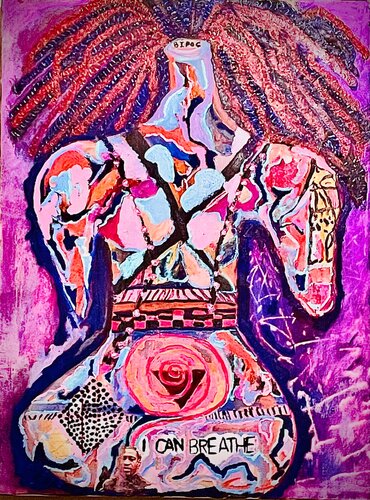 I Can Breathe by Cheryl Edwards (2020) : Painting Oil - Singulart
