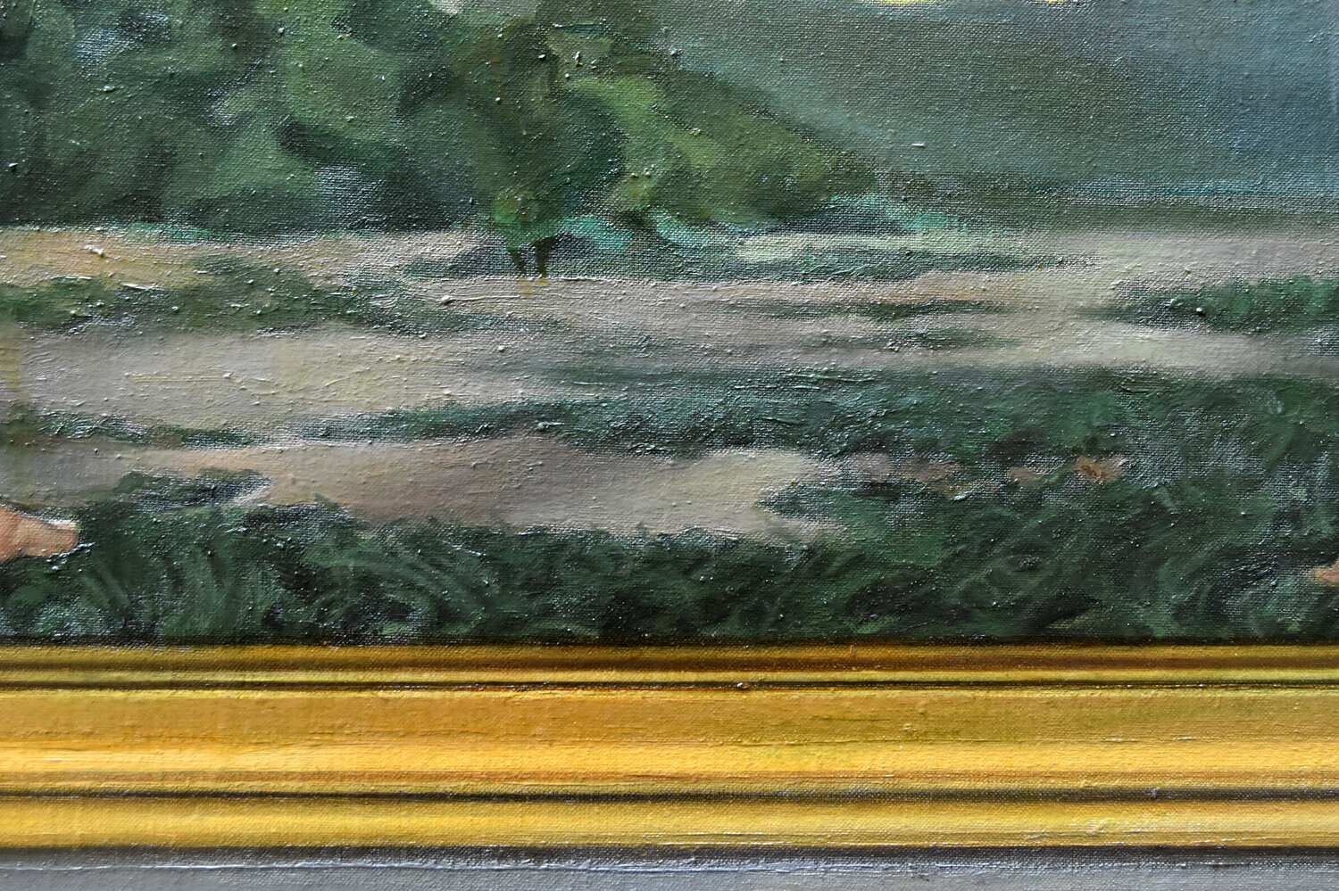 Between paintings by Roman Rembovsky (2016) : Painting Oil on Canvas ...