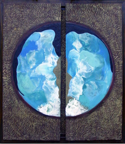 Duality No. 3 de Carolyn Goodridge (2014): Pintura Cera - Singulart