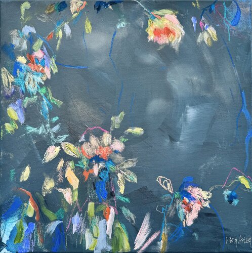 Hilde by Mina Artisa (2023) : Painting Acrylic, Pastel on Canvas ...