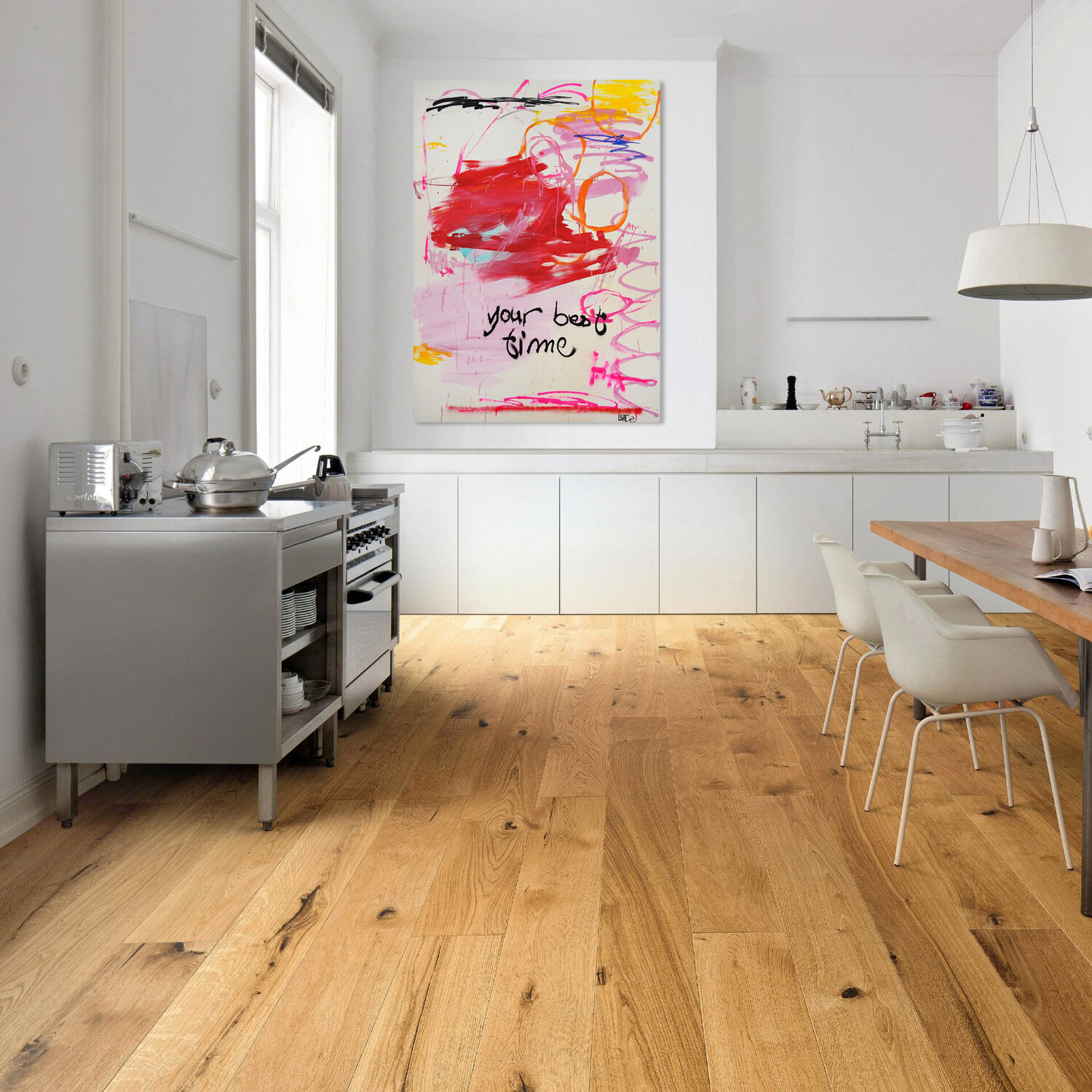 your best time by Christiane Lohrig (2022) : Painting Acrylic, Pastel ...