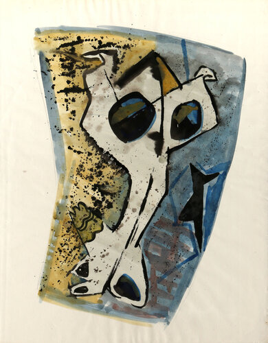 Abstract #1 by Chris Ritter (N.D) : Painting Watercolor - Singulart