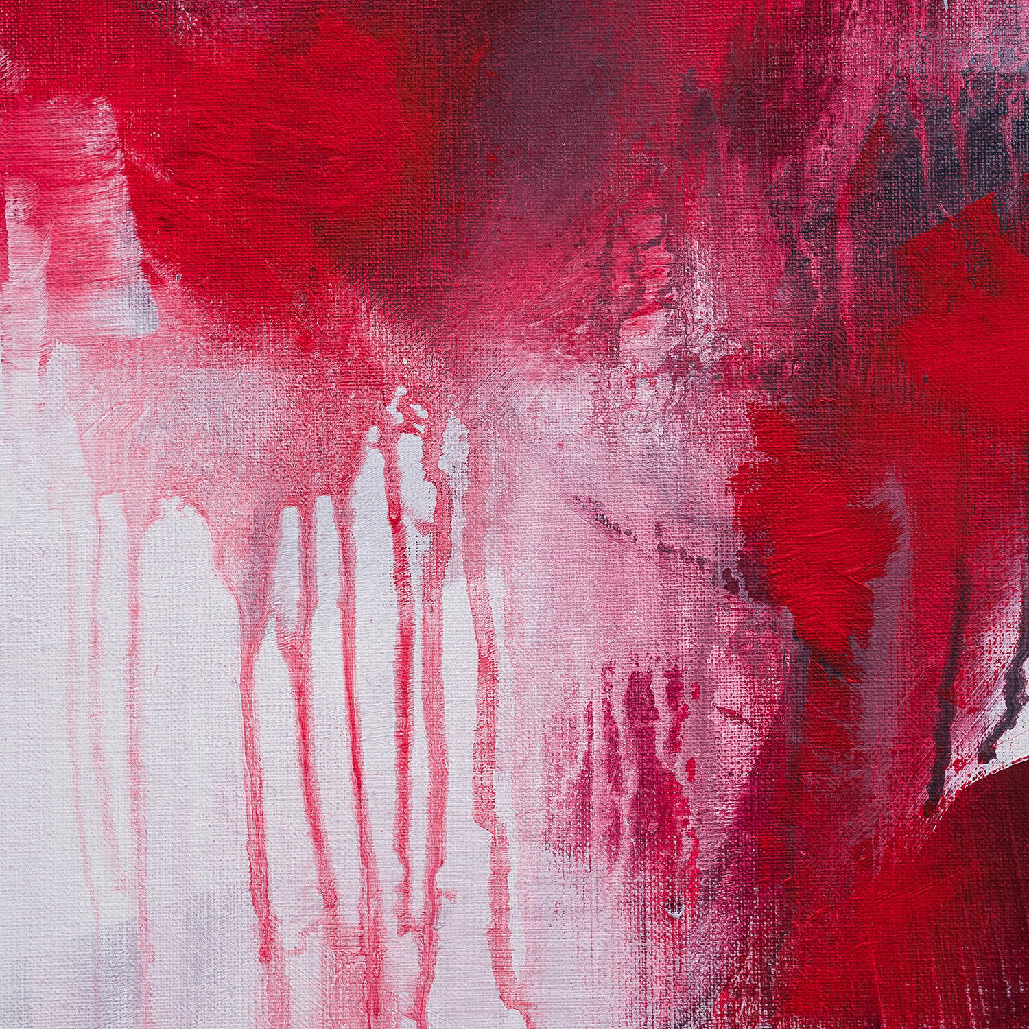 Red castle by Agnieszka Potocka-Makoś (2020) : Painting Acrylic on ...