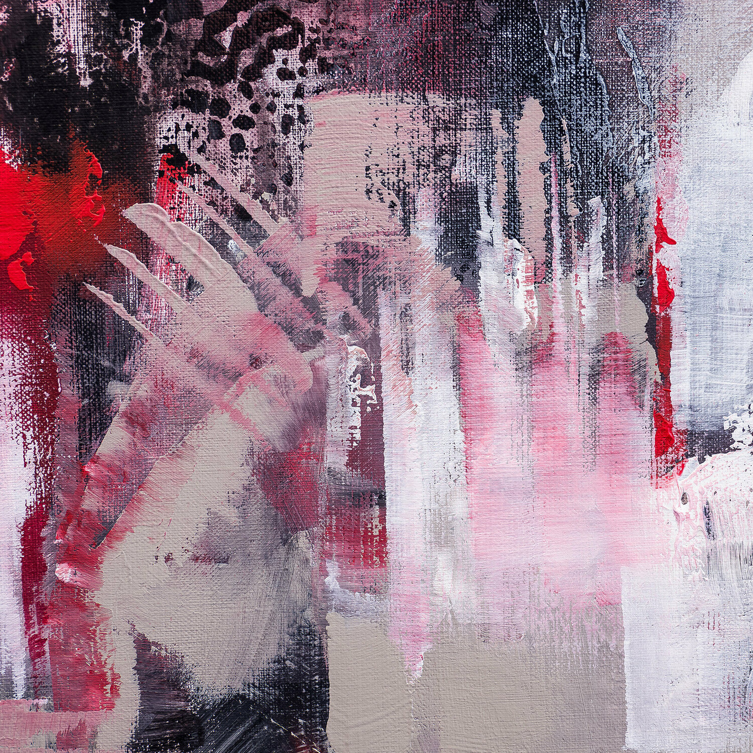 Red castle by Agnieszka Potocka-Makoś (2020) : Painting Acrylic on ...