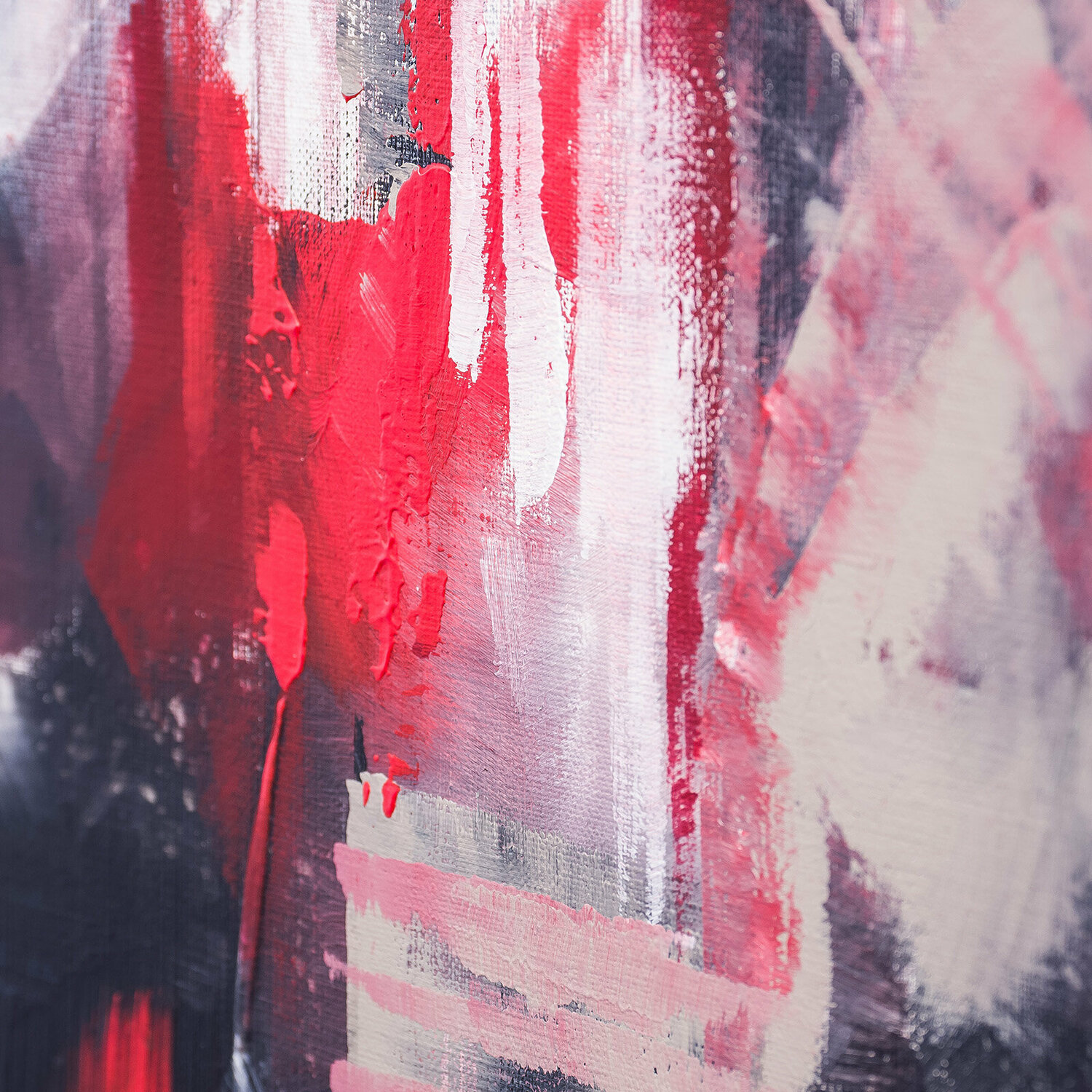 Red castle by Agnieszka Potocka-Makoś (2020) : Painting Acrylic on ...