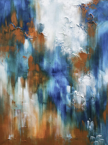 Red castle by Agnieszka Potocka-Makoś (2020) : Painting Acrylic on ...