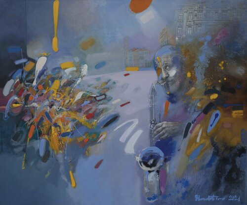 #1 by Haroutiun Hakobyan (2017) : Painting Oil on Canvas - Singulart