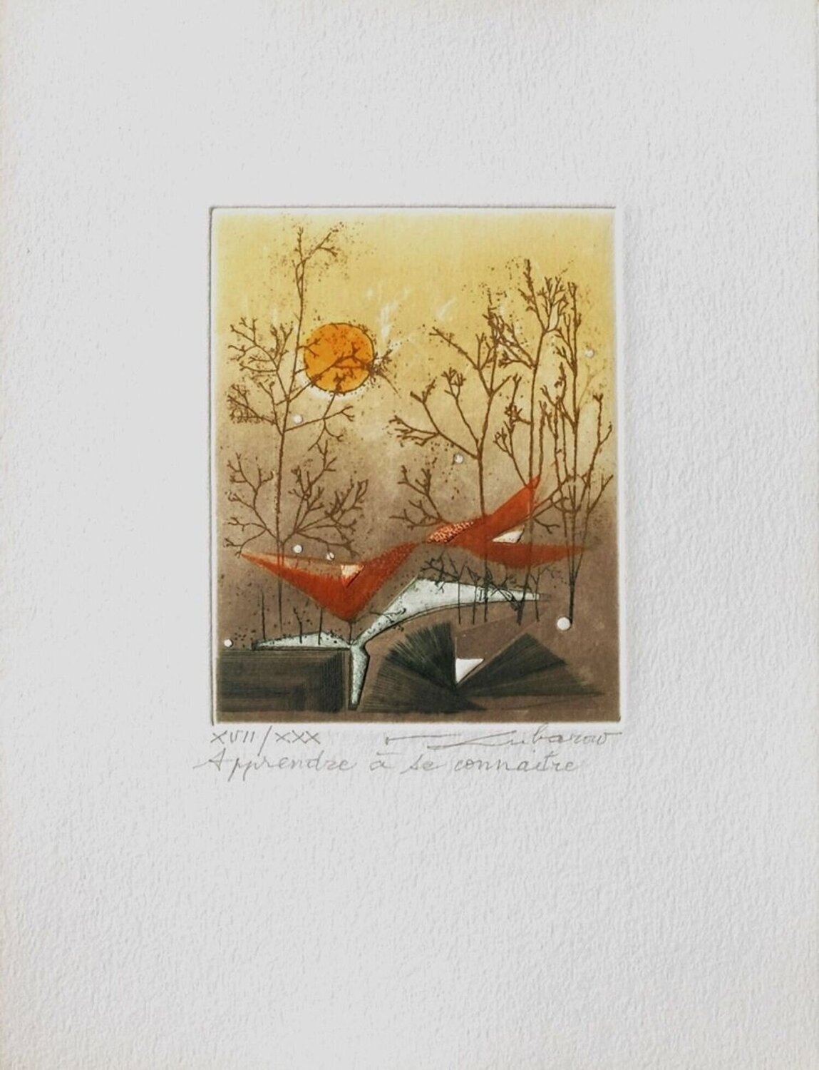 Apprendre à se connaitre by Renée Lubarow (1983) : Print Engraving ...
