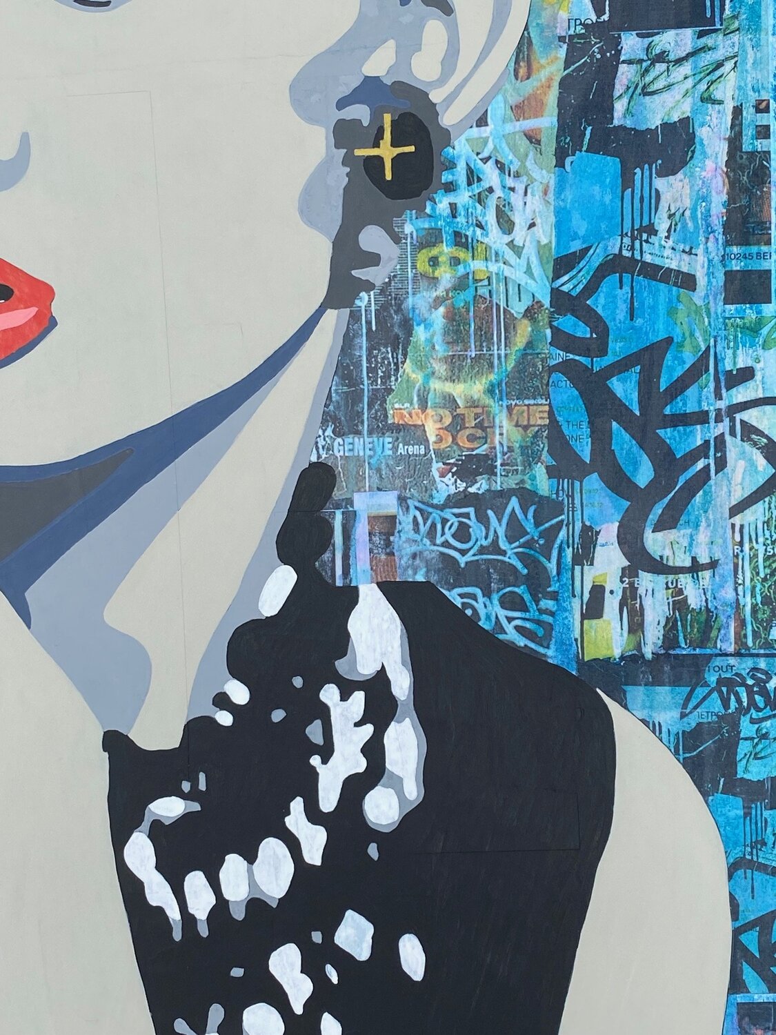 WHAT ELEGANCE ! von Christelle RIFFET (Cehere) (2024): Malerei Acryl ...