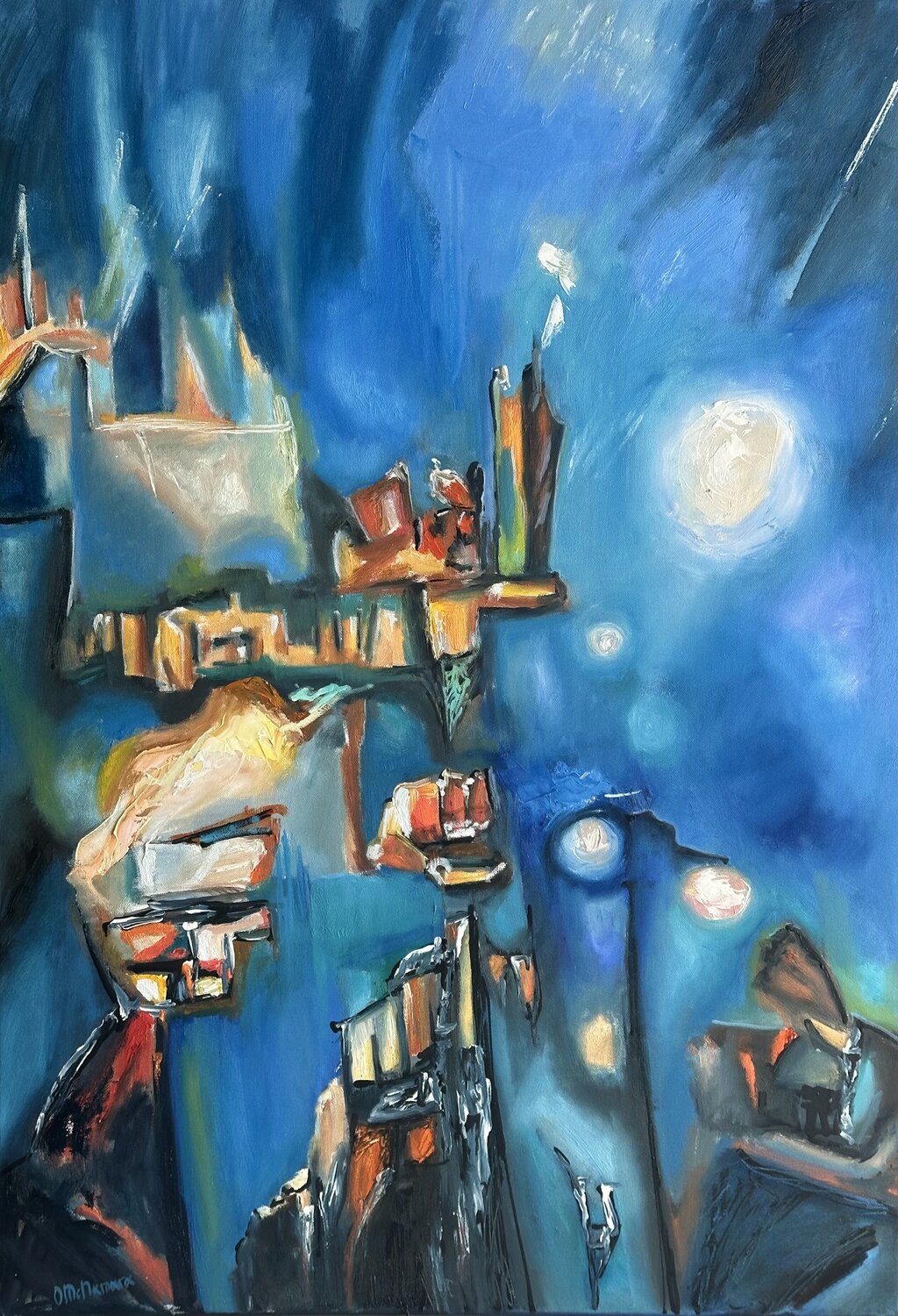 Enigma in Blue Olga McNamara Biennale Artist