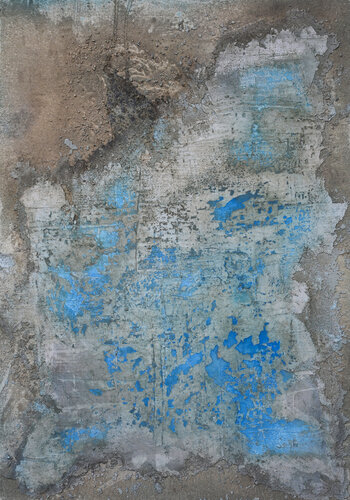 Quelle des Lebens by Monika Simon (2020) : Painting Wax, India Ink on ...