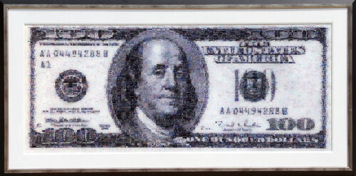 100 Dollar Bill by Robert Silvers (2003) : Photography Other materials ...