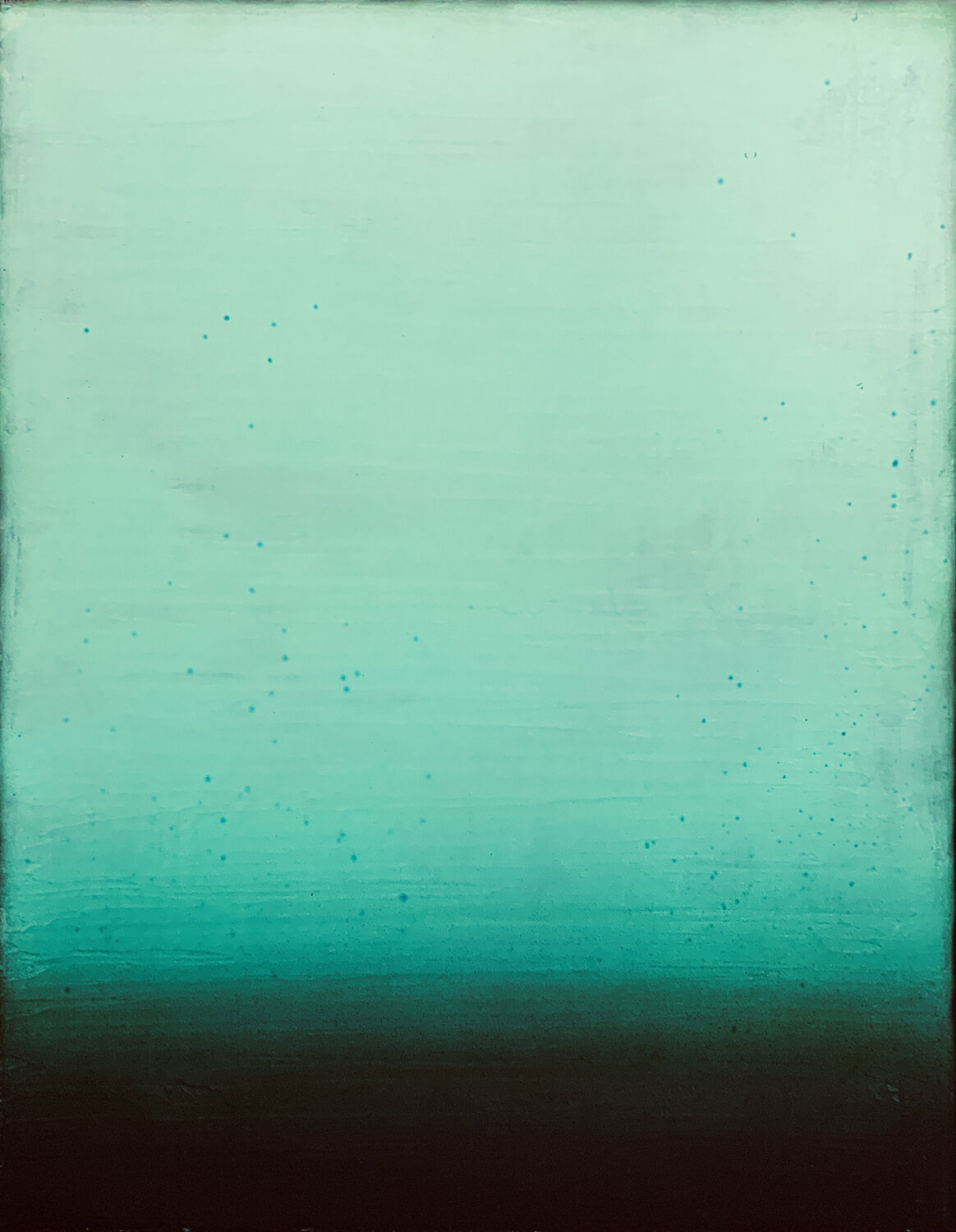 Serene In Green by Robert Tillberg (2023) : Painting Acrylic on Canvas ...