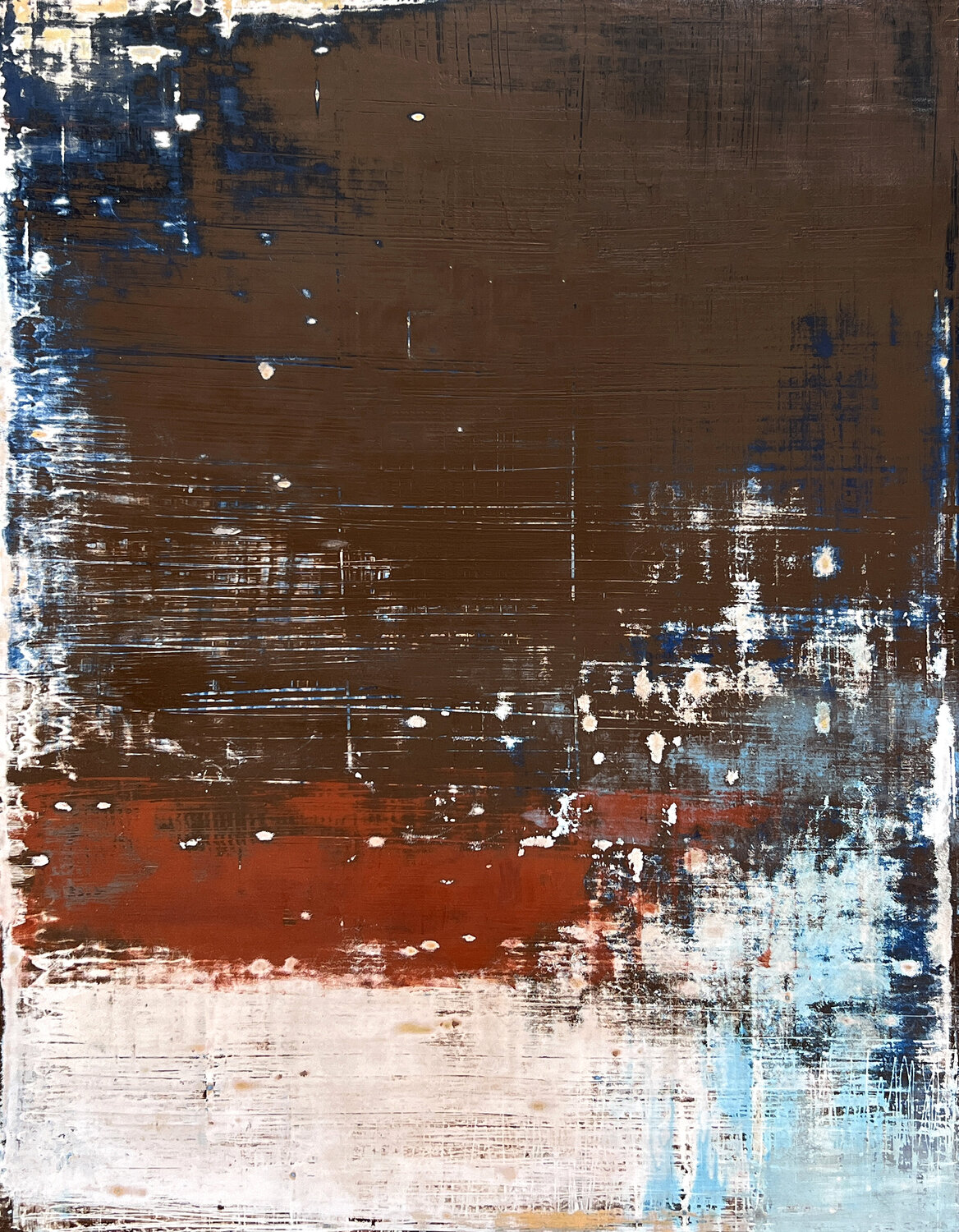 Time's Up by Robert Tillberg (2024) : Painting Acrylic on Canvas ...