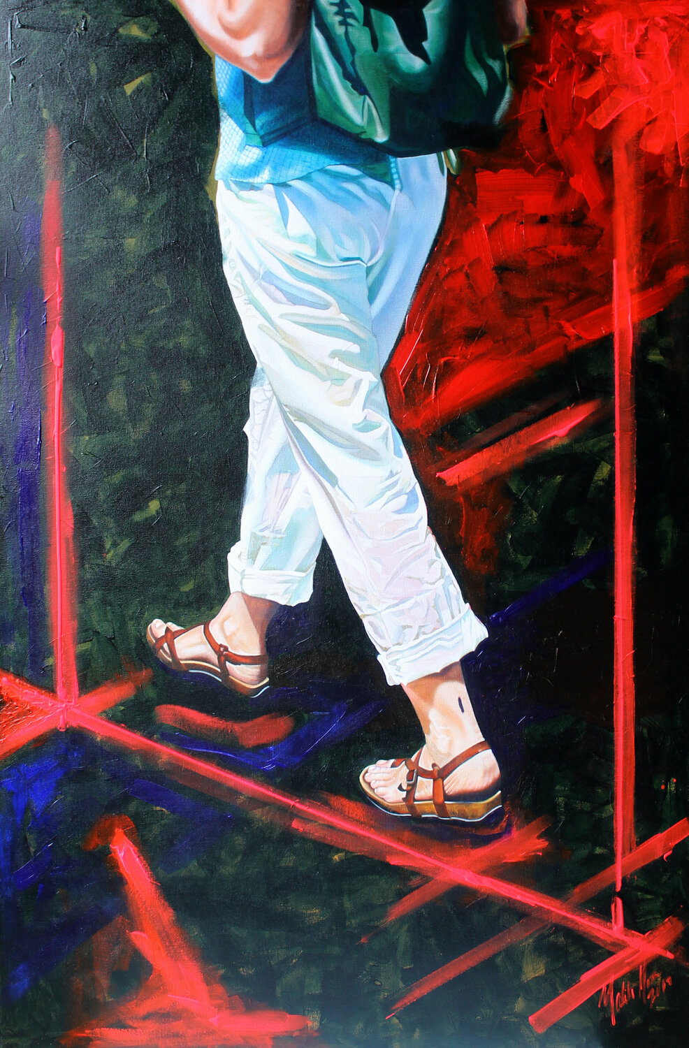 Serie: Retratos sin rostros aparentes. El camino se hace al andar de ...