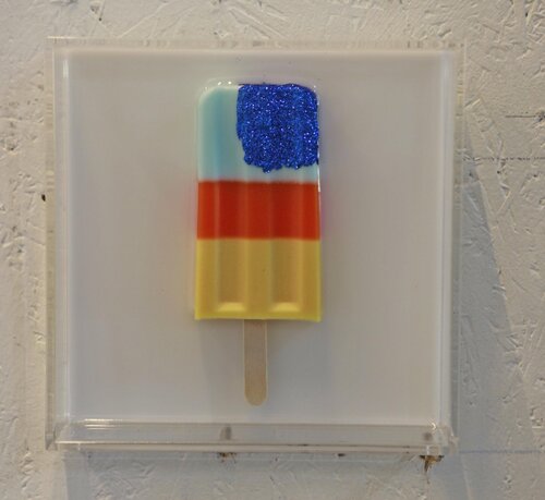 Eis am Stiel, pop art de michael pfannschmidt (2024): Pintura Acrílico ...