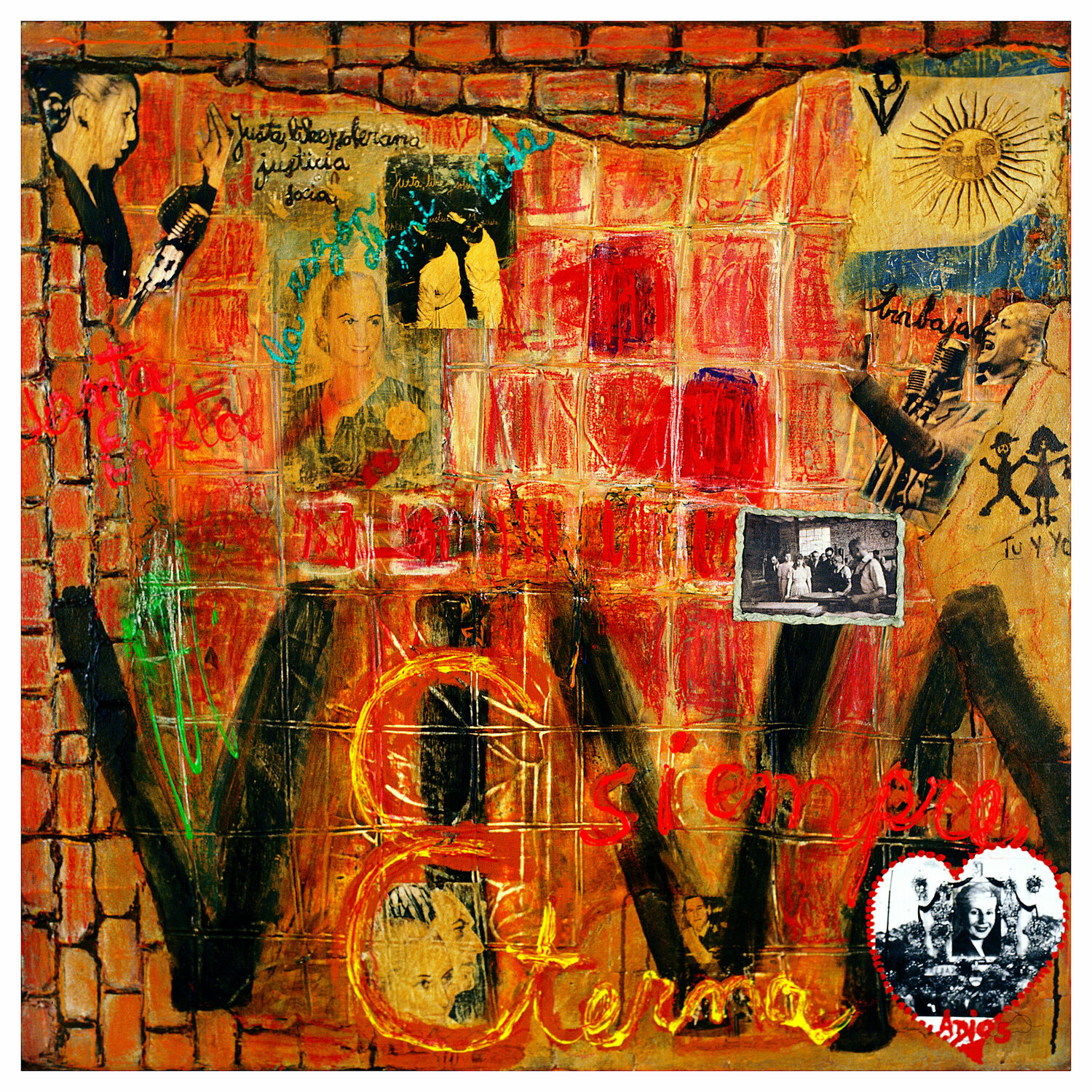 Inolvidable by Humberto Poidomani (N.D) : Painting Acrylic on Fabric ...