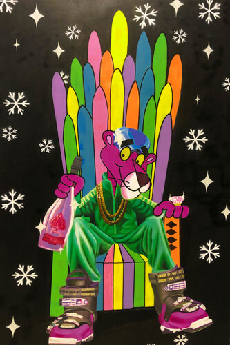 Corbet's Throne de Ben Gulak (2019): Pintura Acrílico - SINGULART