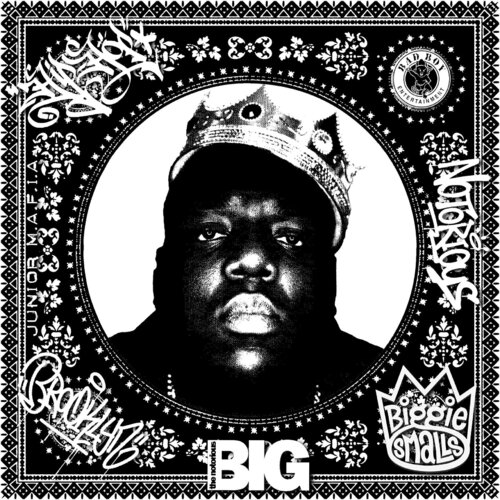 Notorious B.I.G (Black & White) (50 Years, Hip Hop, Rap, Iconic, Artist ...