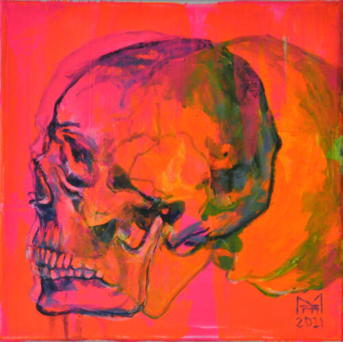 Die Unterwanderung by Ewa Mazur-Koj (2021) : Painting Acrylic on Canvas ...