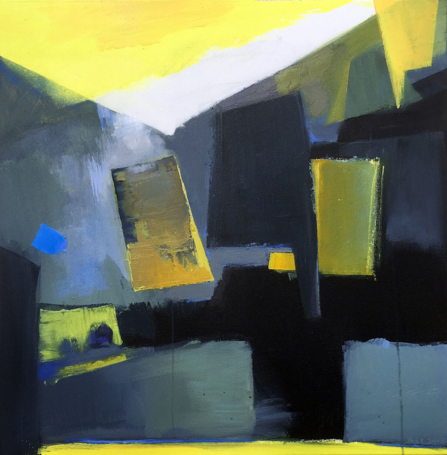 CATACOMBS by Foke Stribos (2019) : Painting Acrylic, Sand on Linen ...