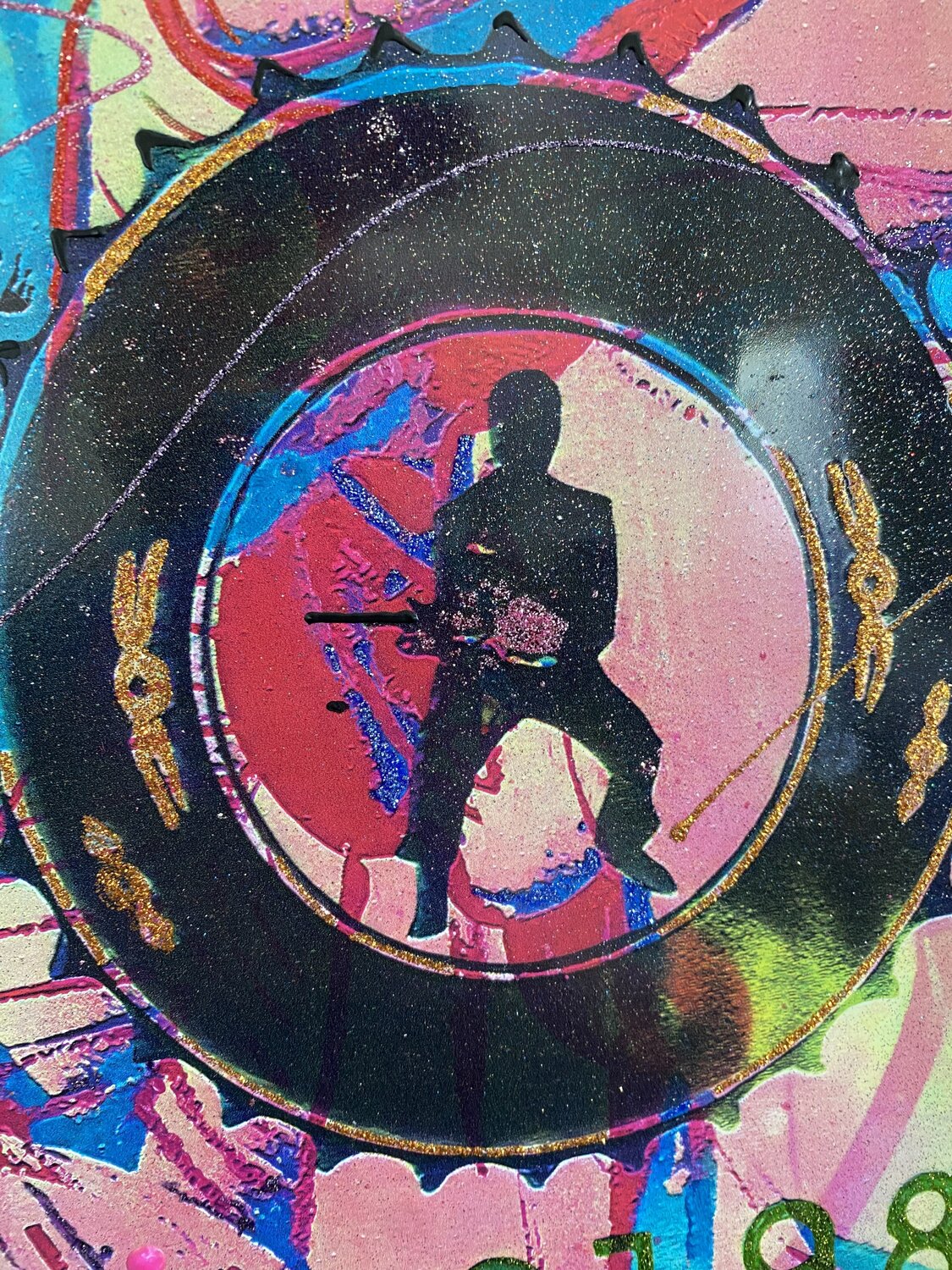 HARD WORK & SUCCESS von Frédéric Fernandez (2024): Malerei Acryl, Harz ...