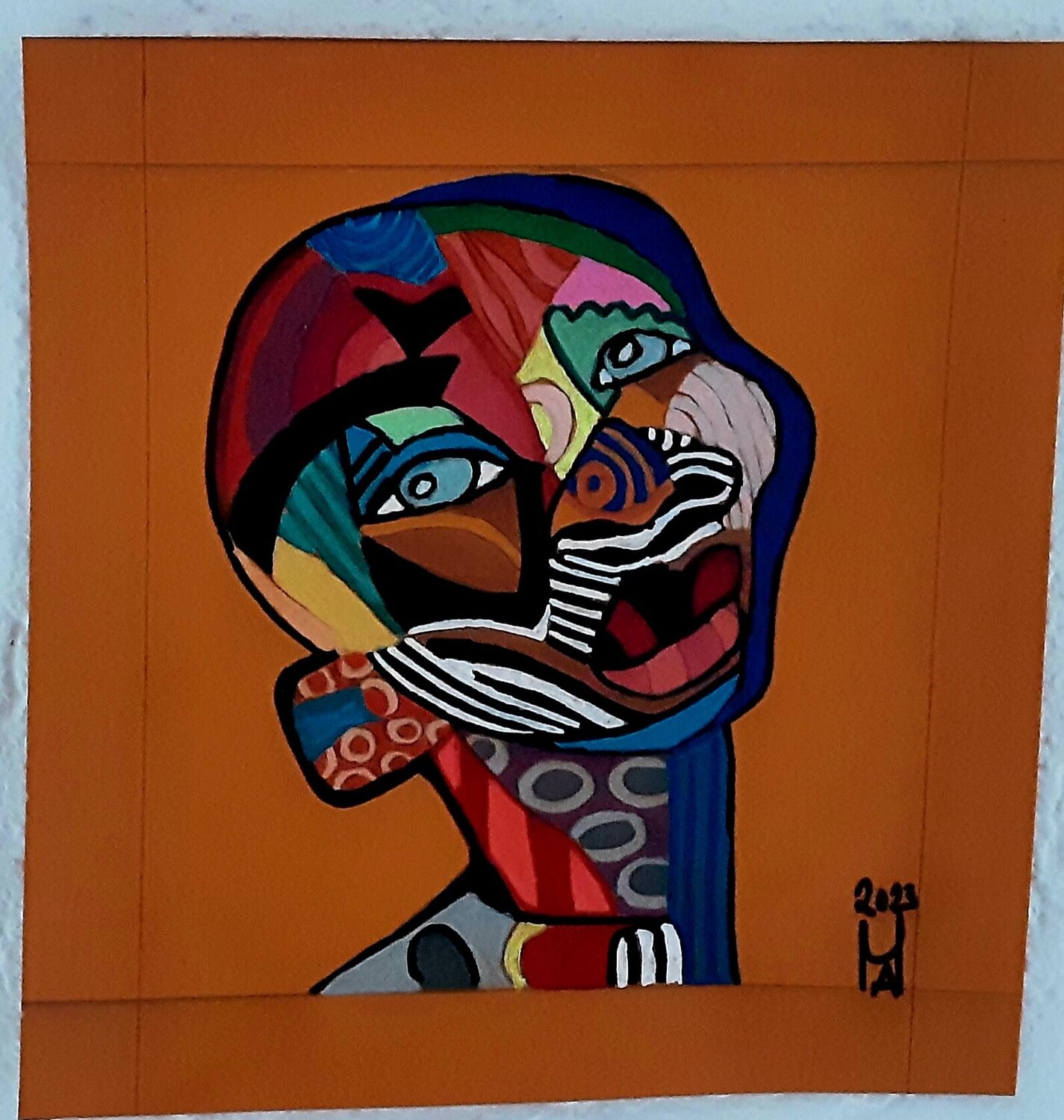 Masken aus Afrika Nr.6 Angelo Marzullo