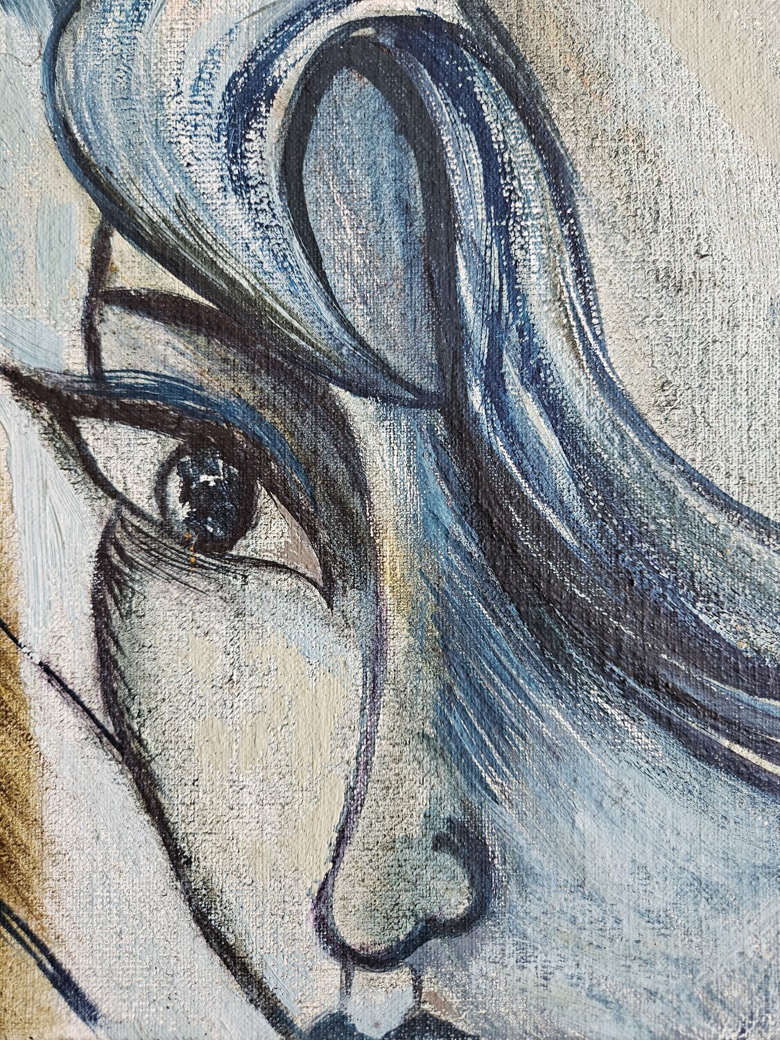 La premonición by Victor Collcardenas (2011) : Painting Oil on Canvas ...