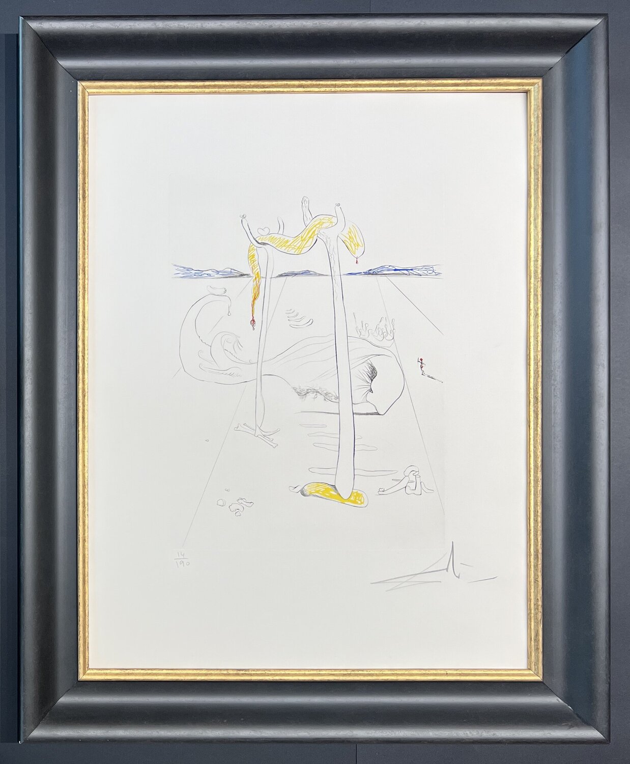 Salvador Dalí (1904-1989) - Color drypoint etching on Arches paper ...