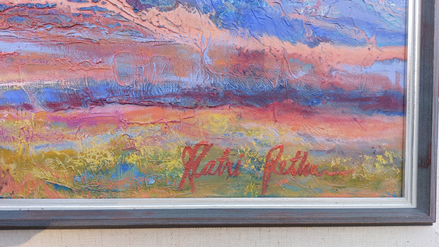 Loner di Katri Pethman (2025): Pittura a Acrilico, Olio su Tela - Singulart