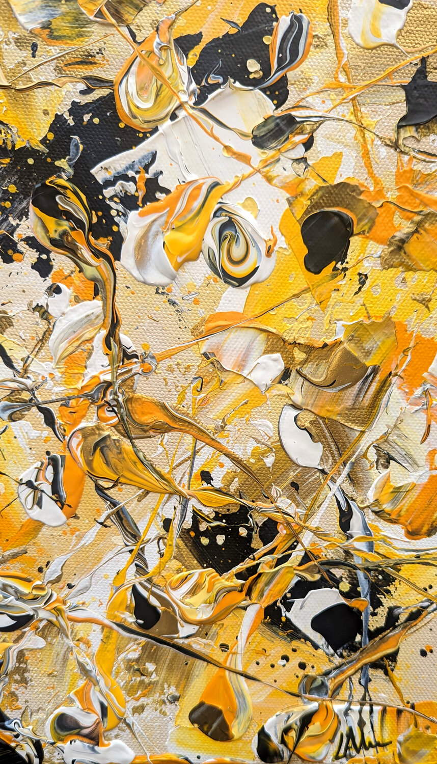 Abstract Synapses - Dance Of The Bumble Bee #6 by Lucy Moore (2023 ...