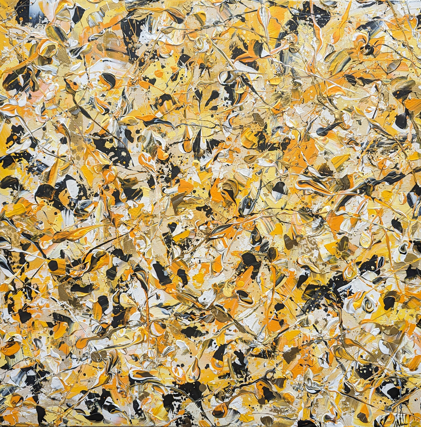 Abstract Synapses - Dance Of The Bumble Bee #6 by Lucy Moore (2023 ...