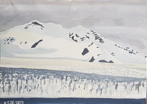 Svalbard by Ken Spohrer (2023) : Painting Acrylic on Canvas - Singulart