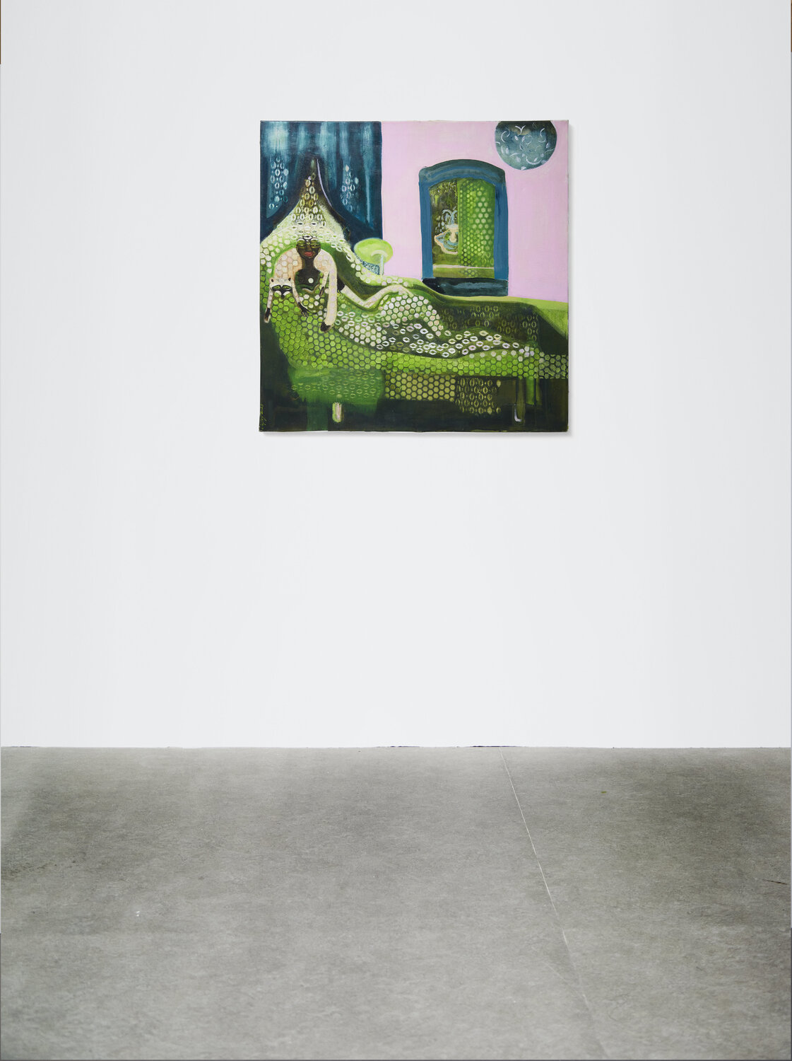 La mariée était en vert de Laurence LEJAY (2024) : Peinture Huile ...