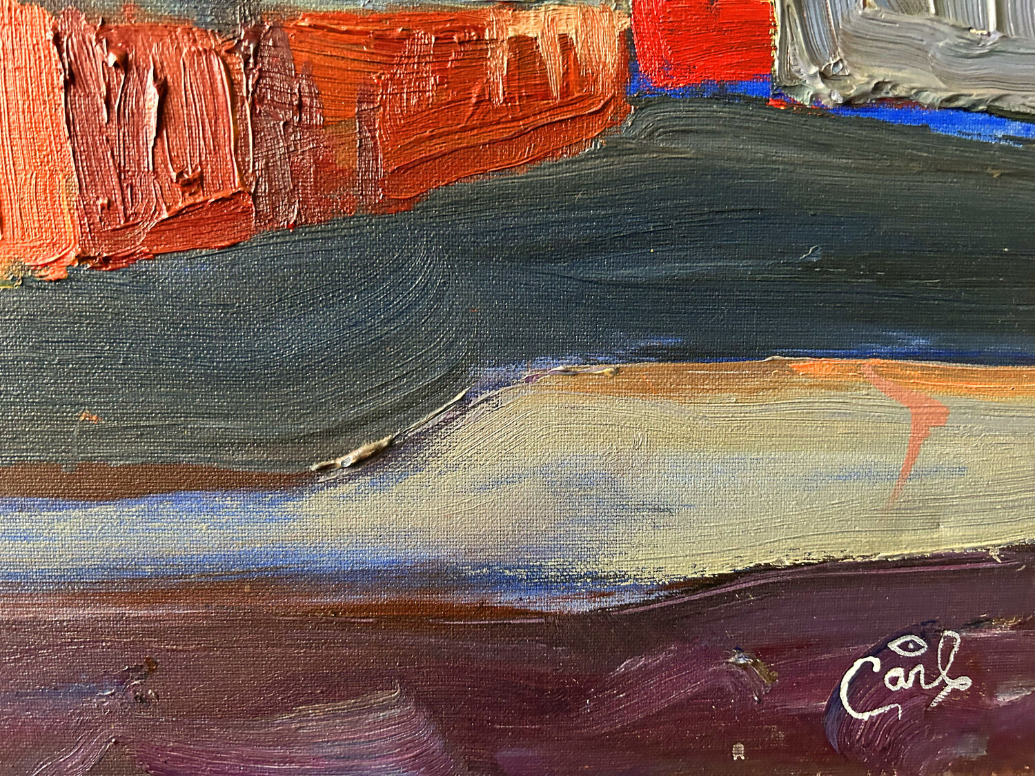 Randy's de Carl Lozada (2016) : Peinture Huile sur Bois - Singulart